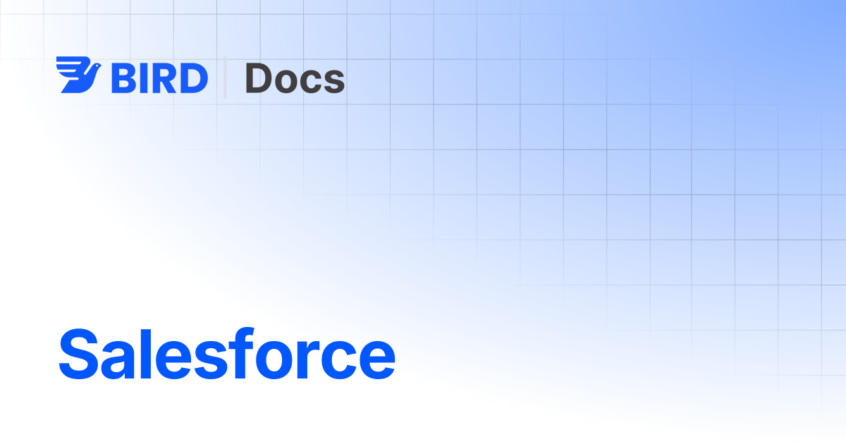 Salesforce | Bird Docs